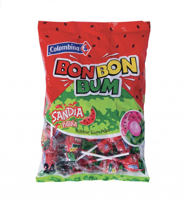 Bon Bon Bum sandía 24uds - Pack 5 - WONDER MARKET