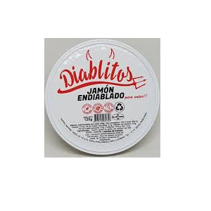 Diablitos Jamon endiablado 120 gr - WONDER MARKET