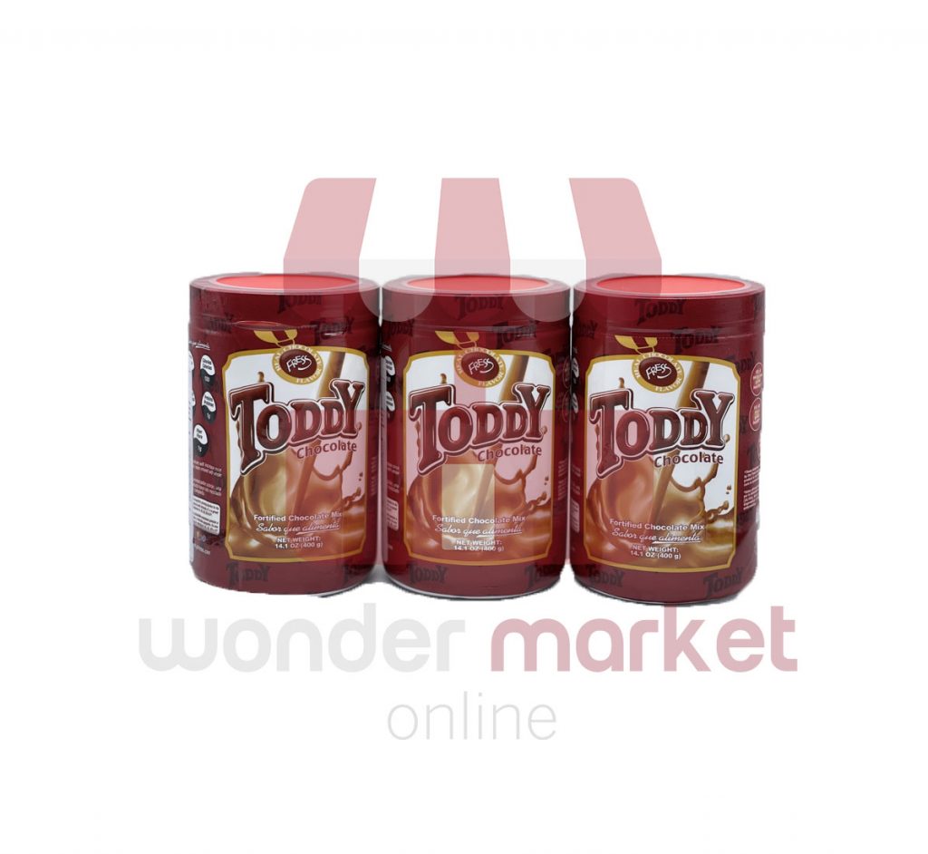 Toddy 400 gr - Pack de 3! - WONDER MARKET