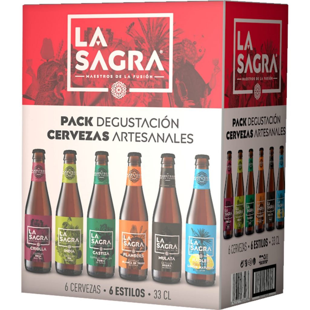 La Sagra cerveza artesana 33cl -pack 6! - WONDER MARKET