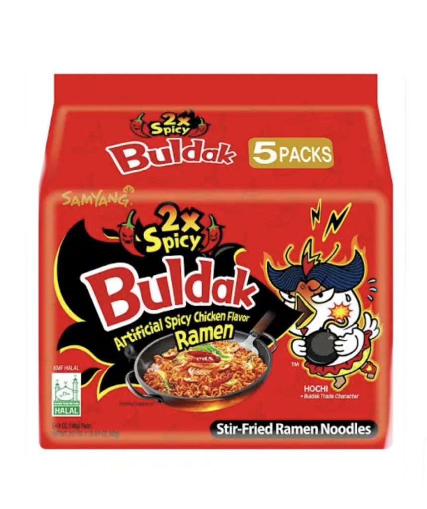 Buldak ramen doble picante 700g - Pack 5 - WONDER MARKET