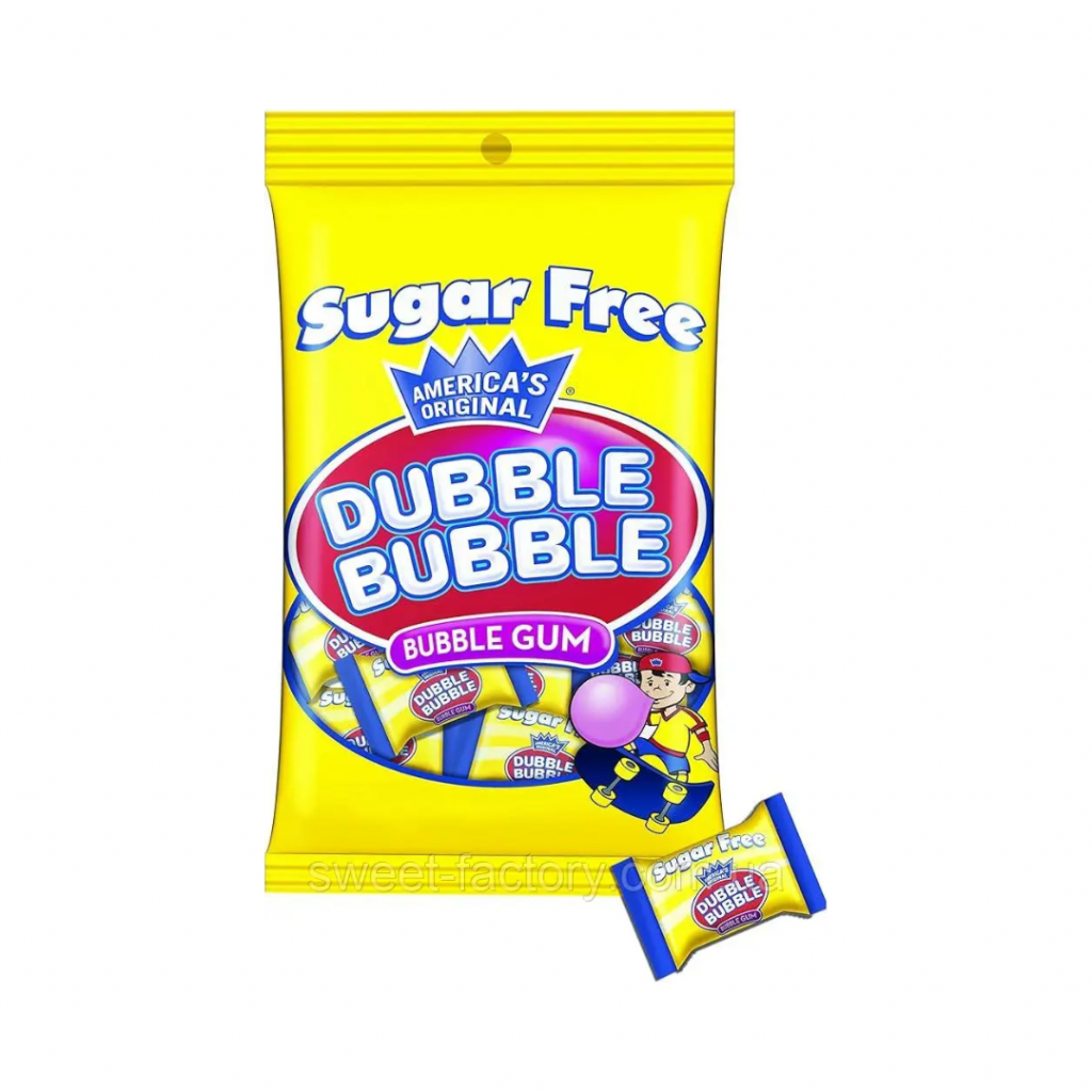 Chicle Dubble Bubble Sugar Free Gum 92g - WONDER MARKET